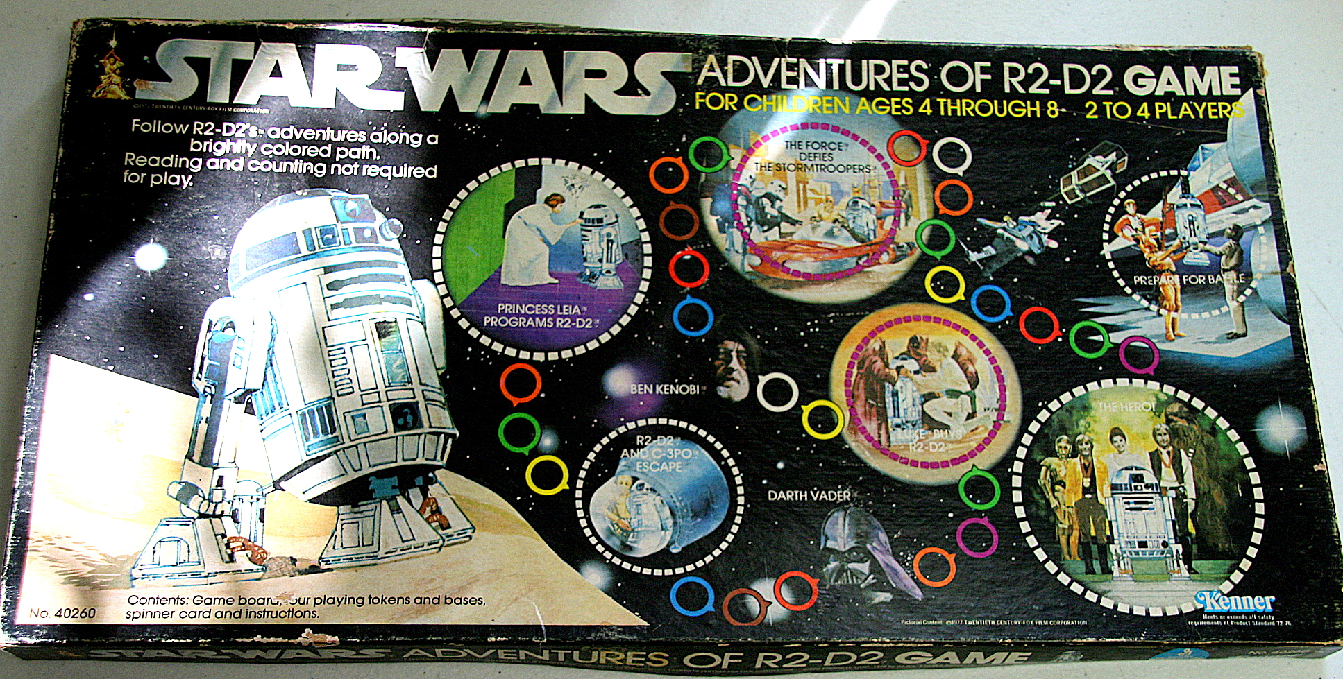 Really Vintage Star Wars Adventures R2d2 Game | Property Room