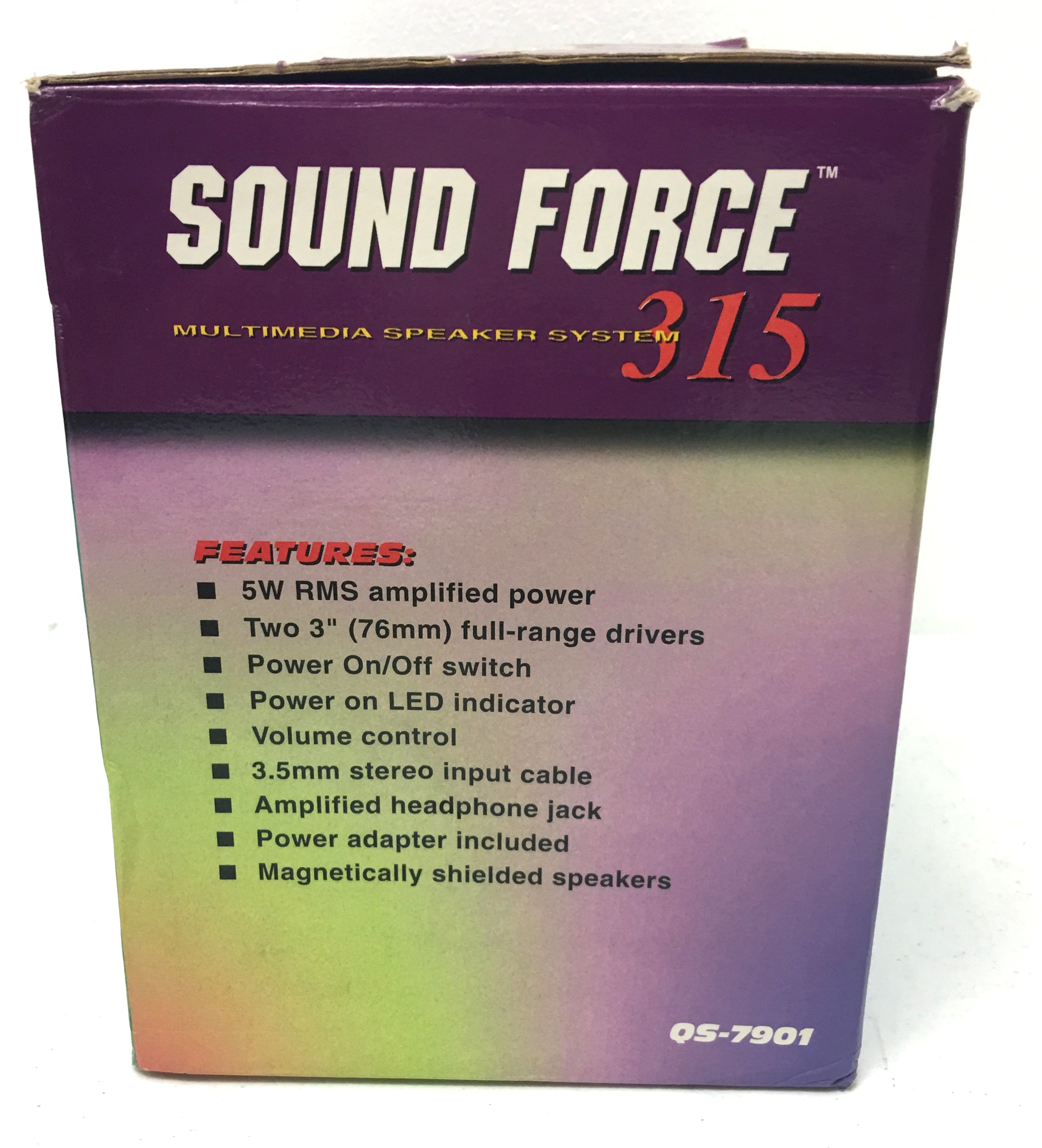 Sound Force 315 Quick Shot Multimedia Speaker System | Property Room