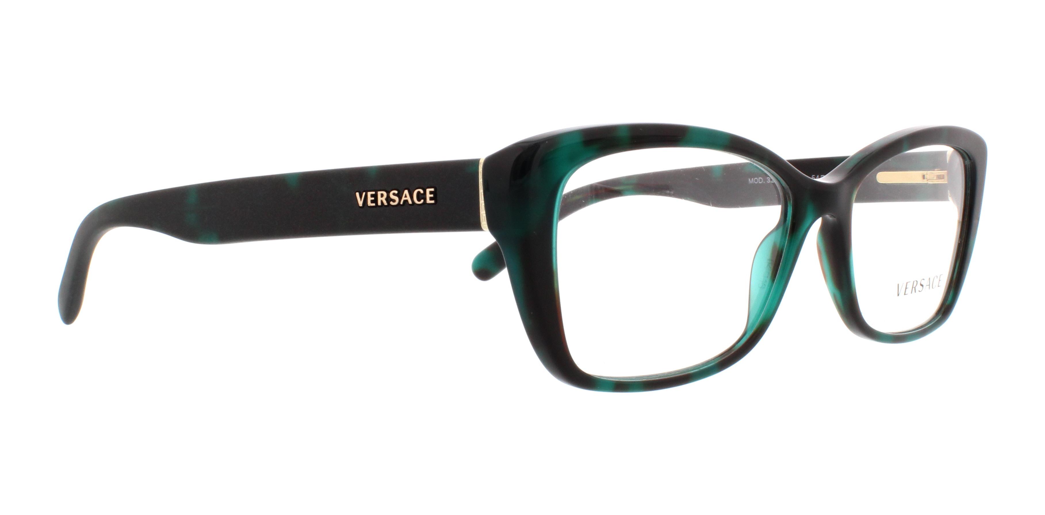 New Made In Italy Versace Eyeglasses Frame Retail $498.00 | Property Room