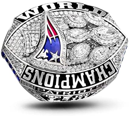 BRADY 2019 New England Patriots Championships Collectible Replica Ring ...