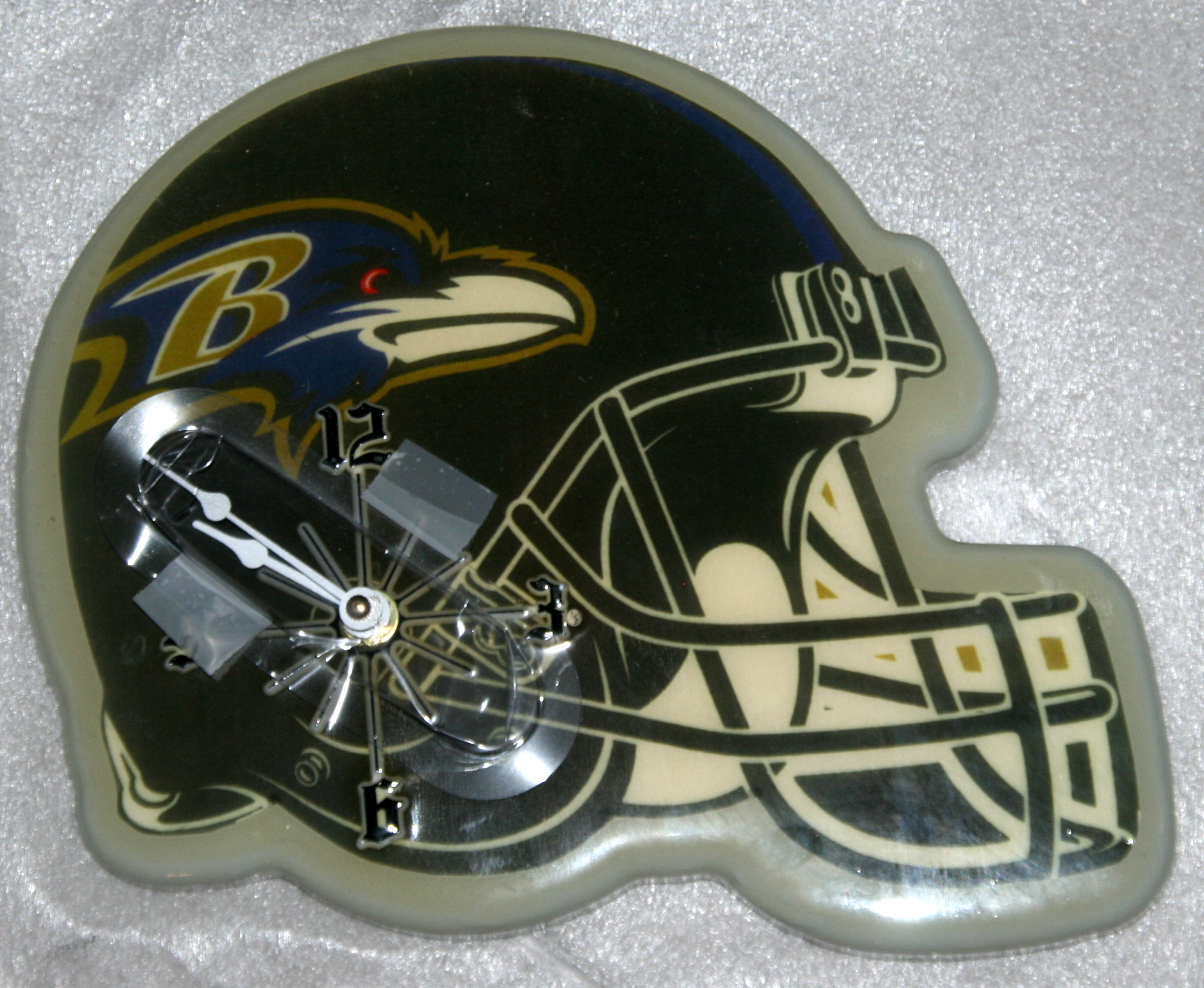 NFL Baltimore Ravens Helmet Wall Clock | Property Room