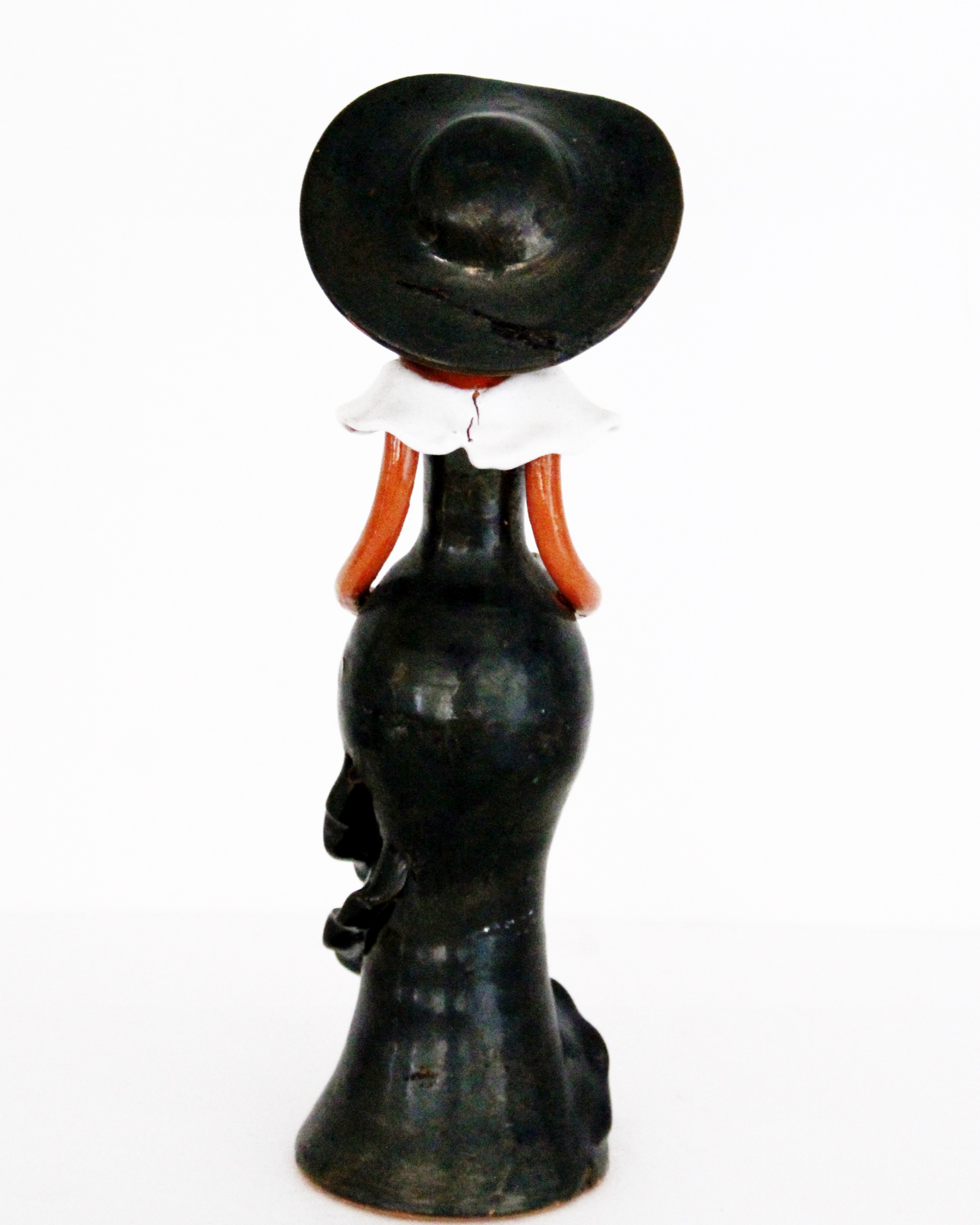 Ceramic Dominican Faceless Doll Hand Drawing Painted. Caribbean Art ...