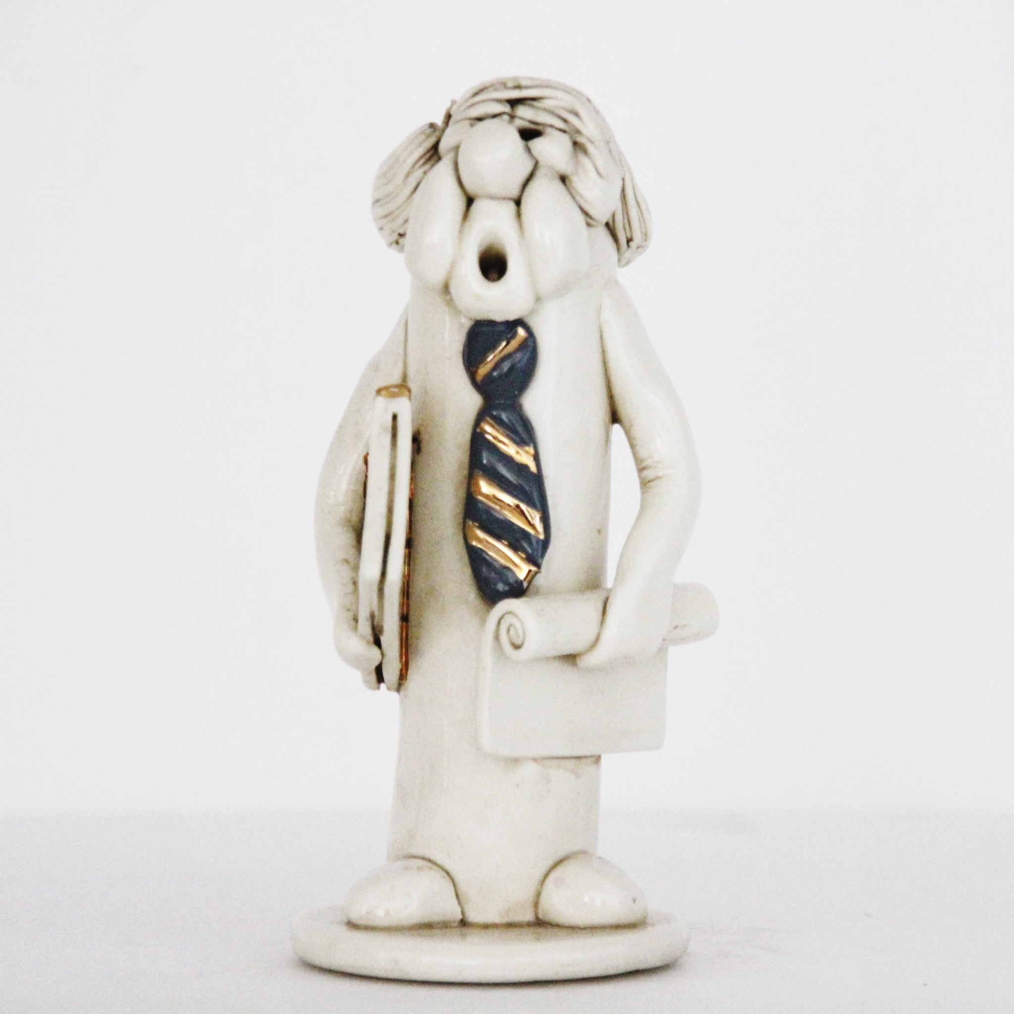 Vintage Tweeples World Interior Designer Ceramic Figurine by Joe Peck ...