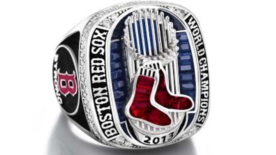 Boston Red Sox 2013 World Series Championship Replica Ring Size 12 ...