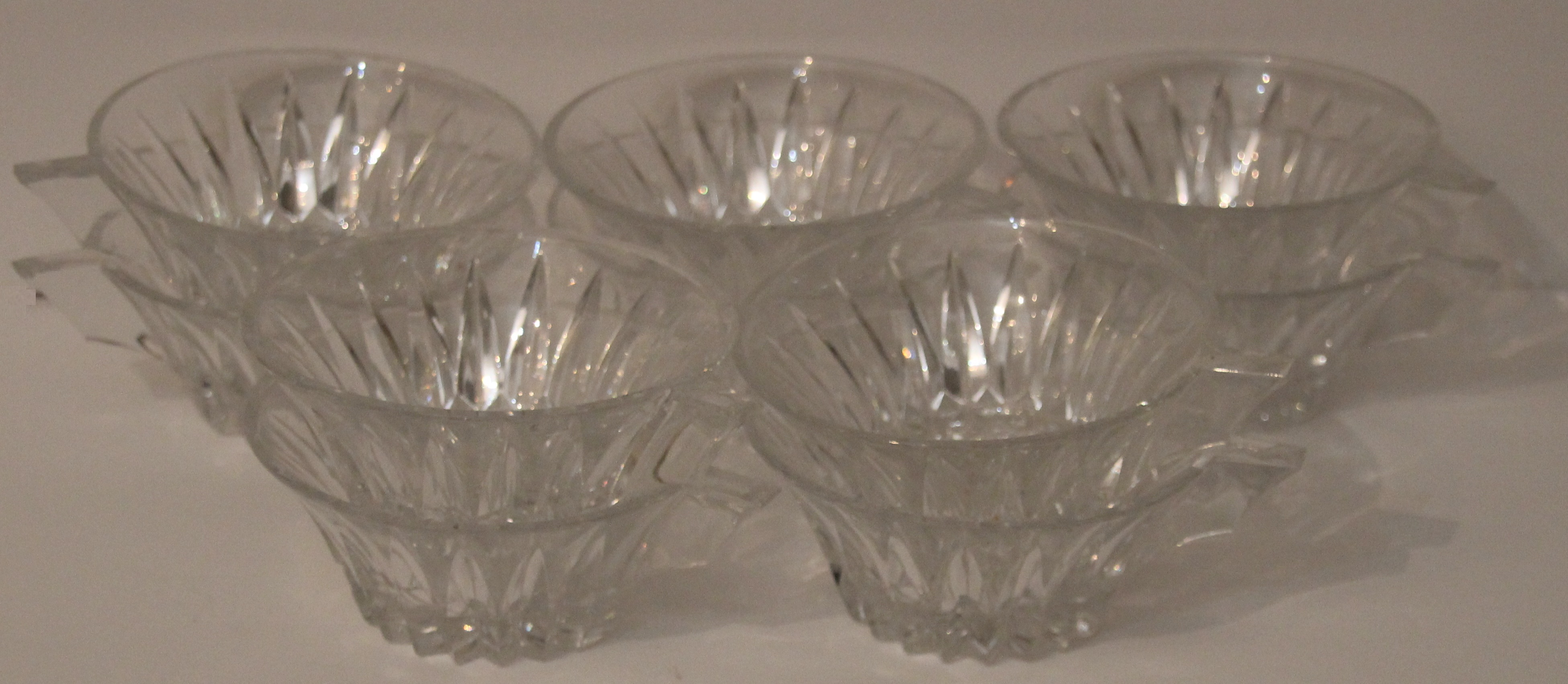 10 pcs Vintage Antique Crystal Coffee Tea Cups Circa 1960's | Property Room