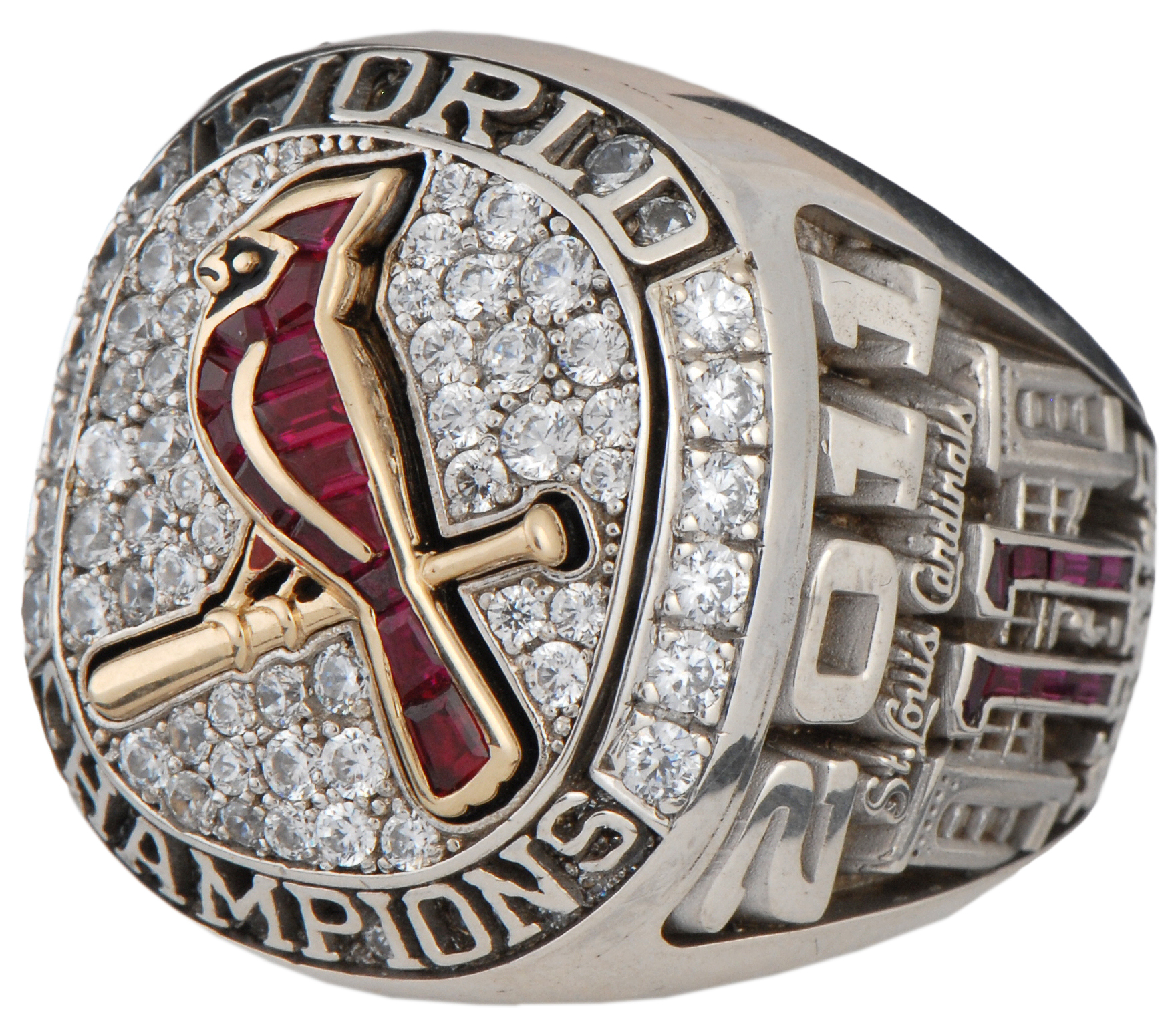 St Louis Cardinals World Series 2011 Champions Replica Ring Size 11 ...