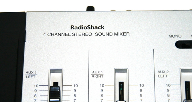 Radio-Shack 4-Channel Stereo Microphone Mixer | Property Room