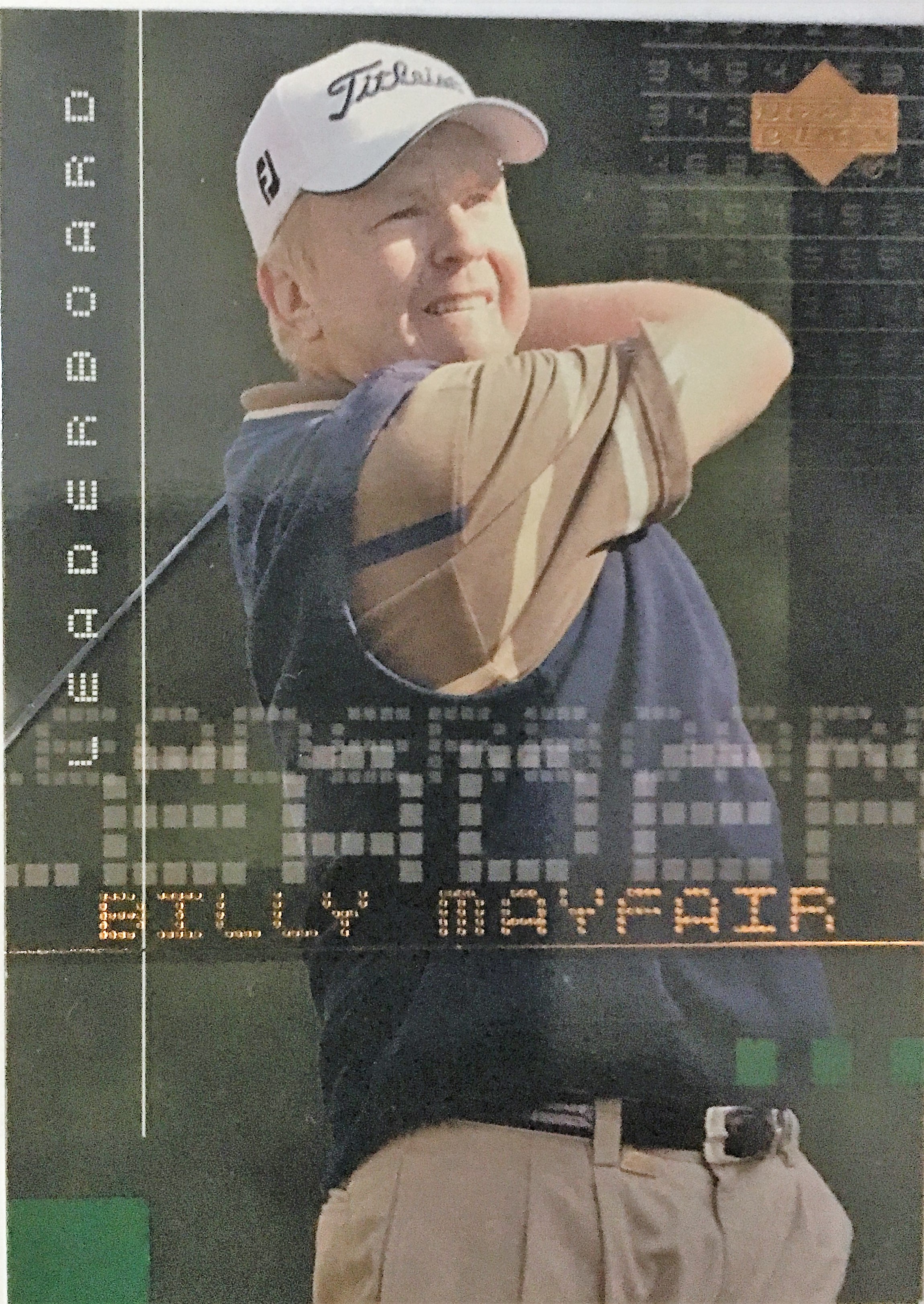 PGA Billy Mayfair Upper Deck Collectible - Golf Card | Property Room