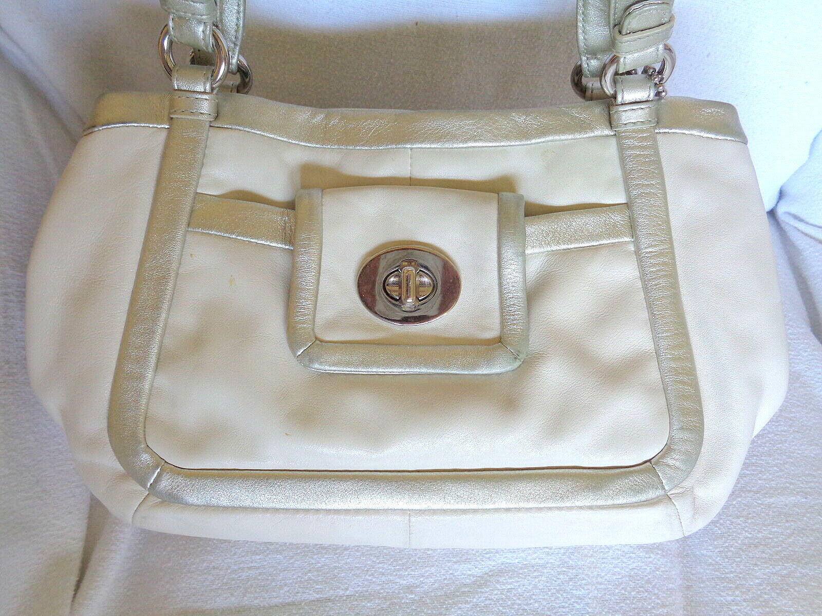 COACH LEATHER Cricket Satchel Purse #13601 Bag | Property Room