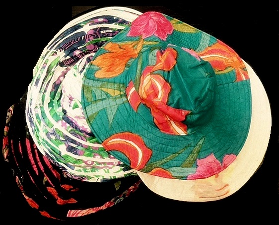 New 5 Pcs French Design Beach Boonie Hats | Property Room