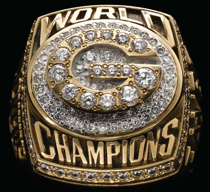 NFL Green Bay Packers Superbowl XXXI Champions 1996 Replica Ring Size ...