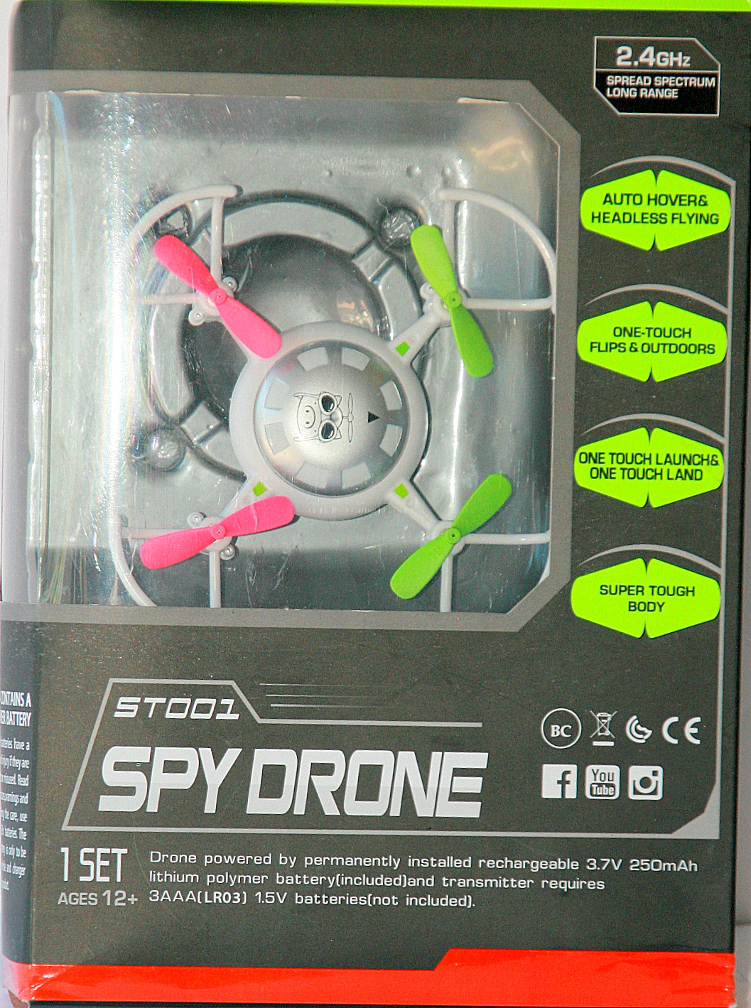 New Sto 001 Spy Wifi Drone | Property Room
