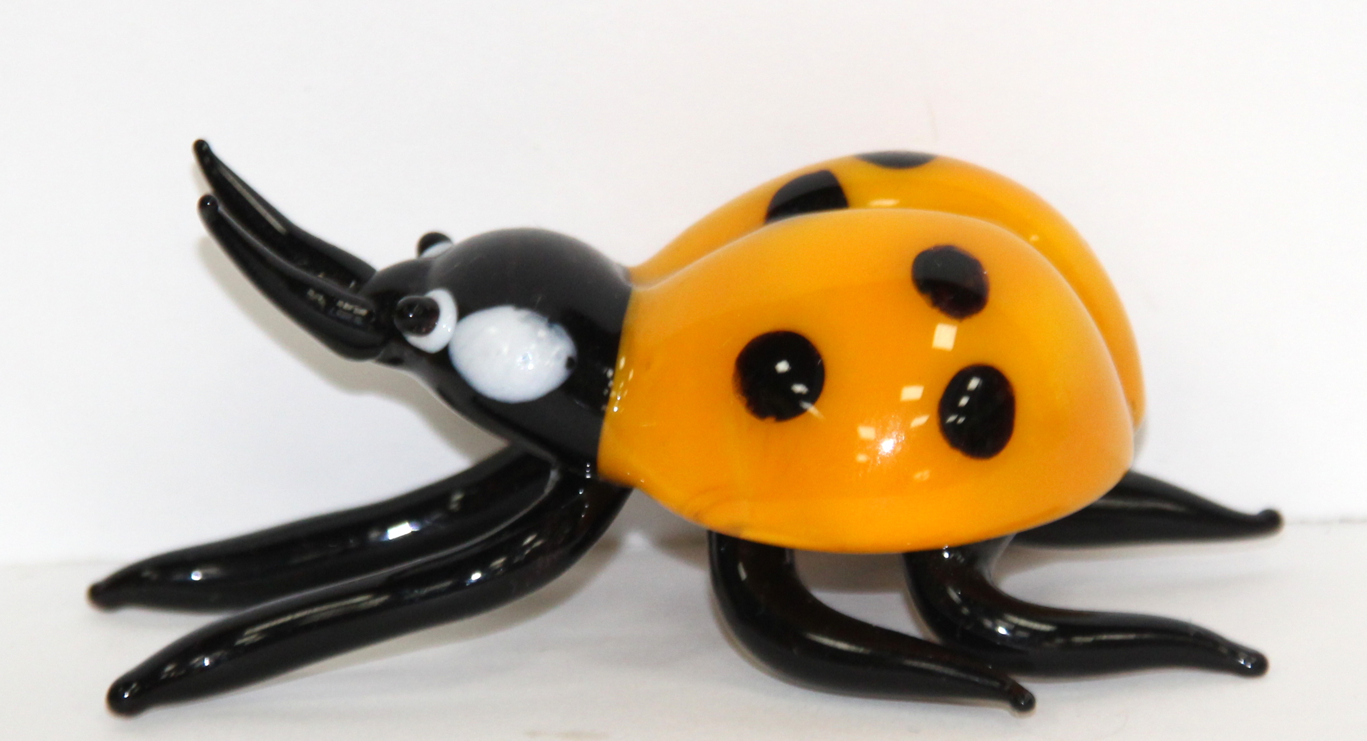 Murano Glass Italy Ladybug Sculpture Hand Made | Property Room