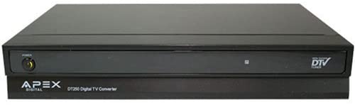 Apex DT250A Digital Converter Box with Analog Passthrough by Apex ...