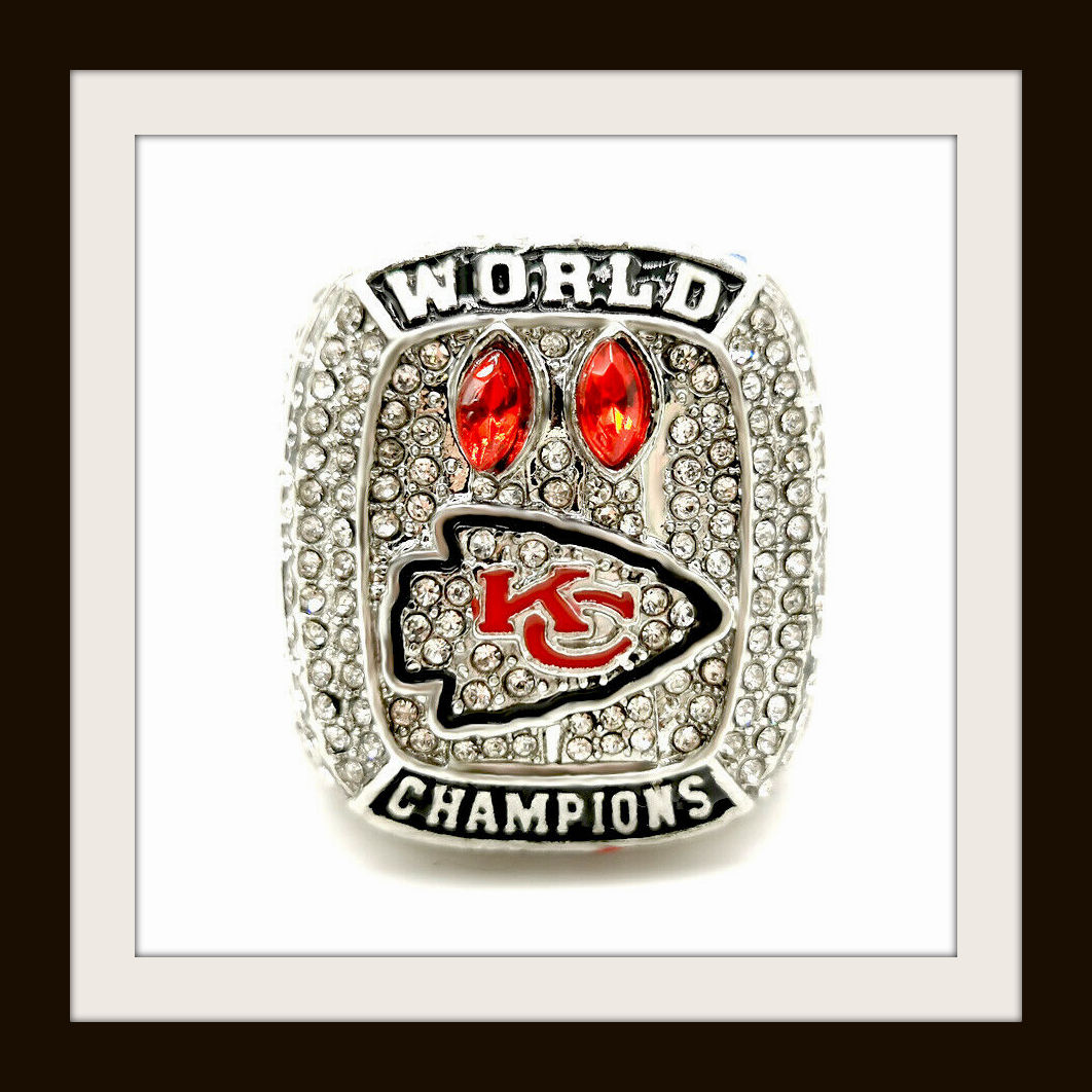 NFL Patrick Mahomes Kansas City Chiefs Championship Replica Ring Size ...
