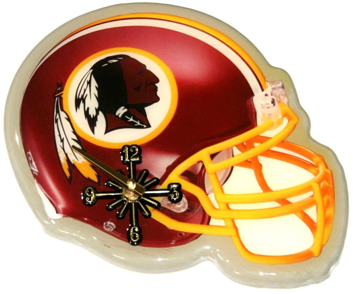 Washington Redskins NFL Helmet Wall Clock | Property Room