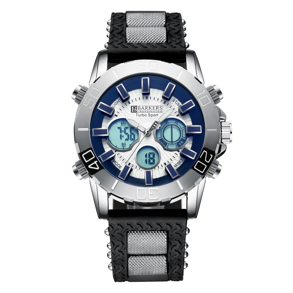 New BARKERS OF KENSINGTON Turbo Sport Watch | Property Room
