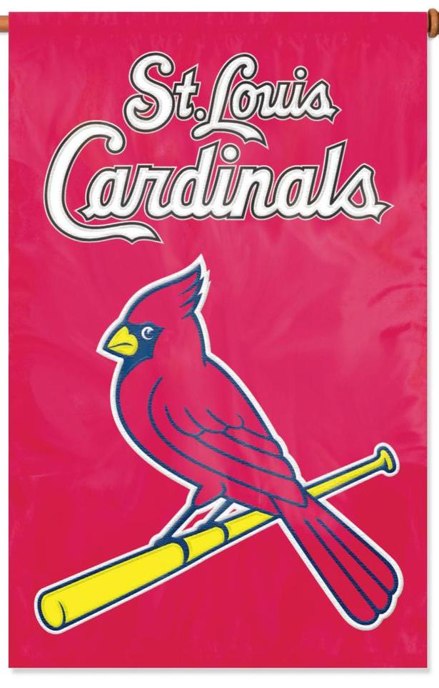 St. Louis Cardinals Applique Banner Flag | Property Room
