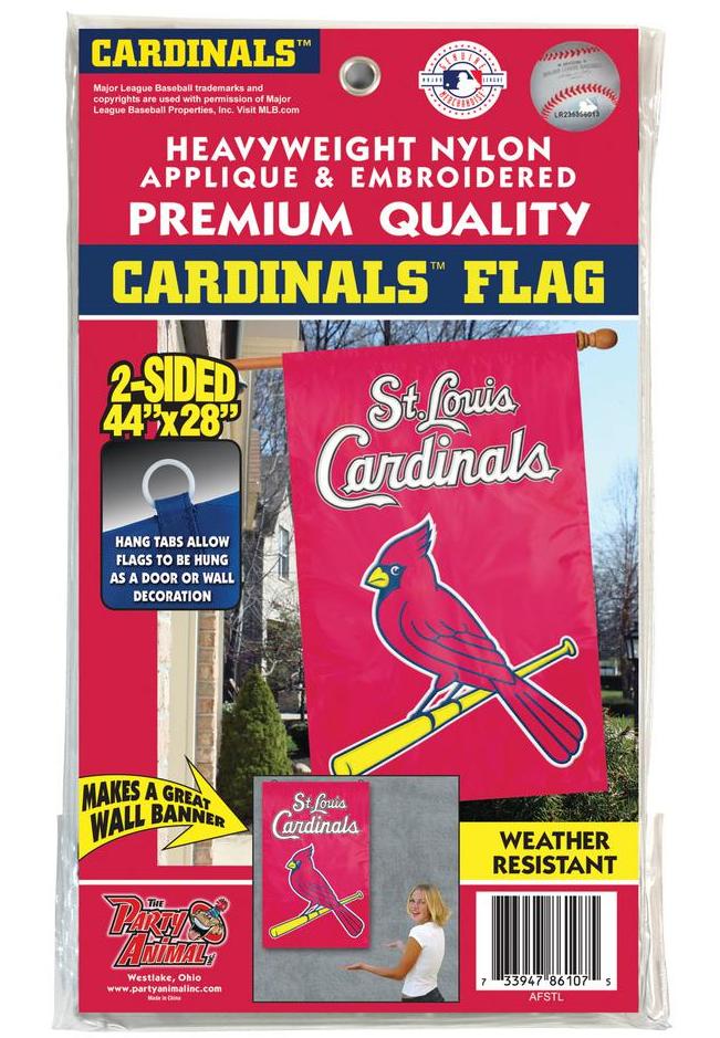 St. Louis Cardinals Applique Banner Flag | Property Room