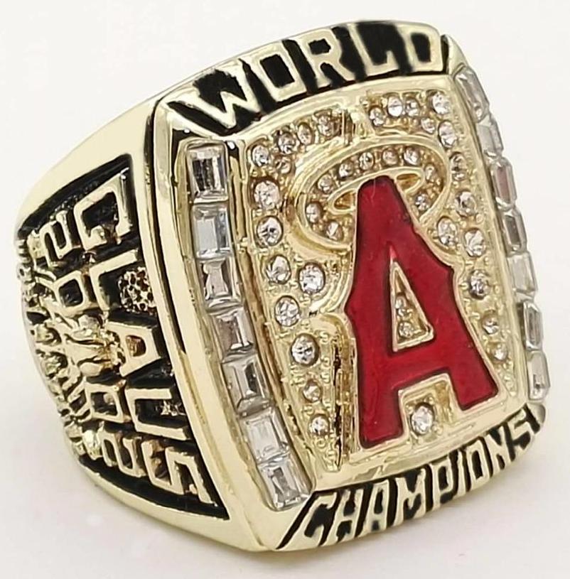 MLB Anaheim Angels 2002 World Series Championship Replica Ring Size 10 ...