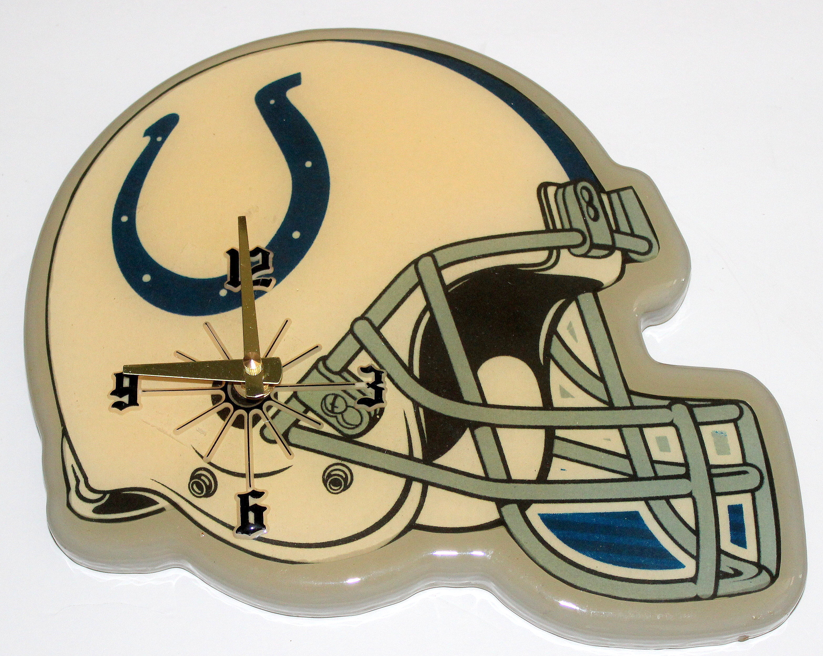 NFL Indianapolis Colts Helmet Wall Clock | Property Room