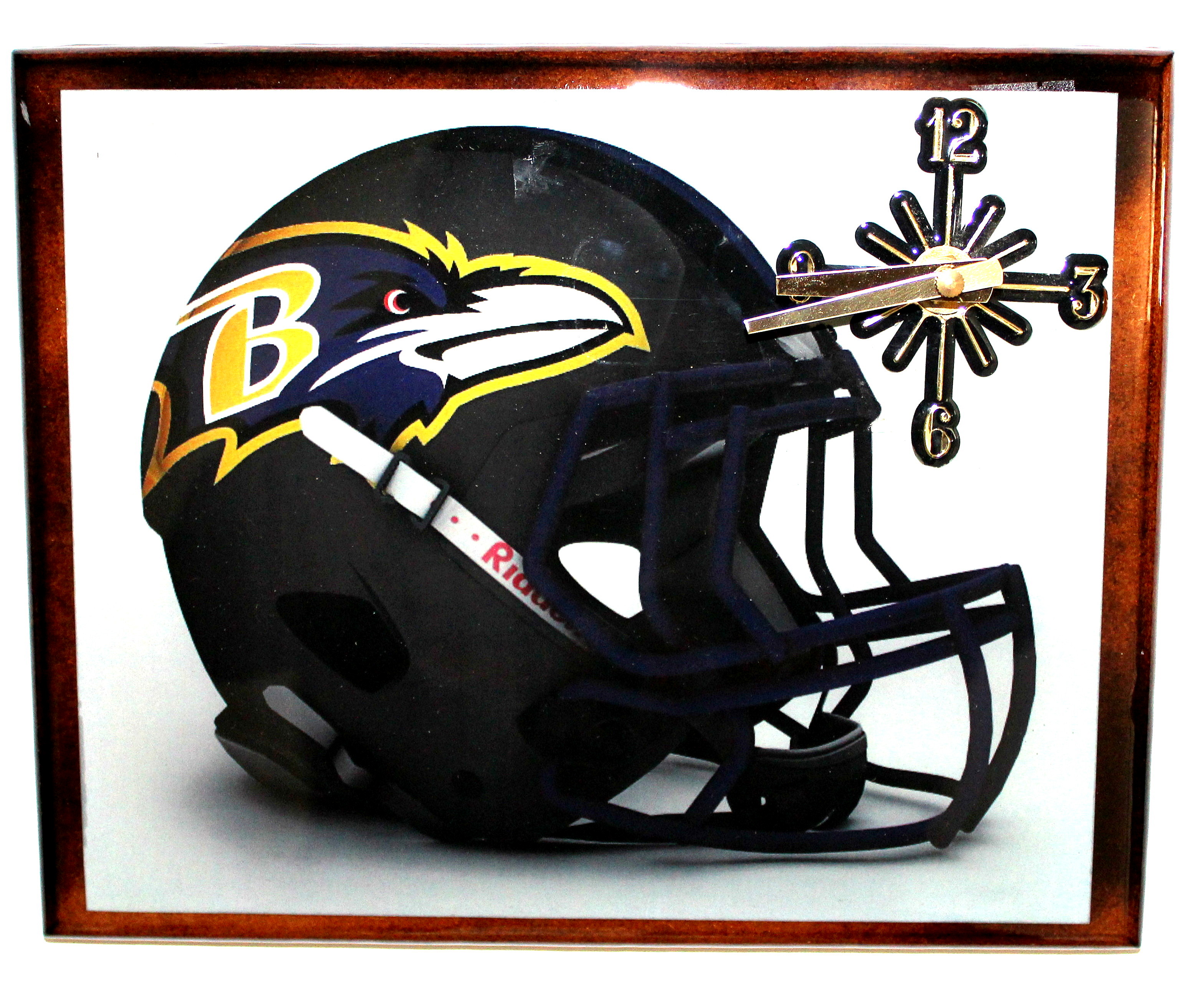 One Of A Kind NFL Baltimore Ravens Extreme Exclusive Collection Clock ...