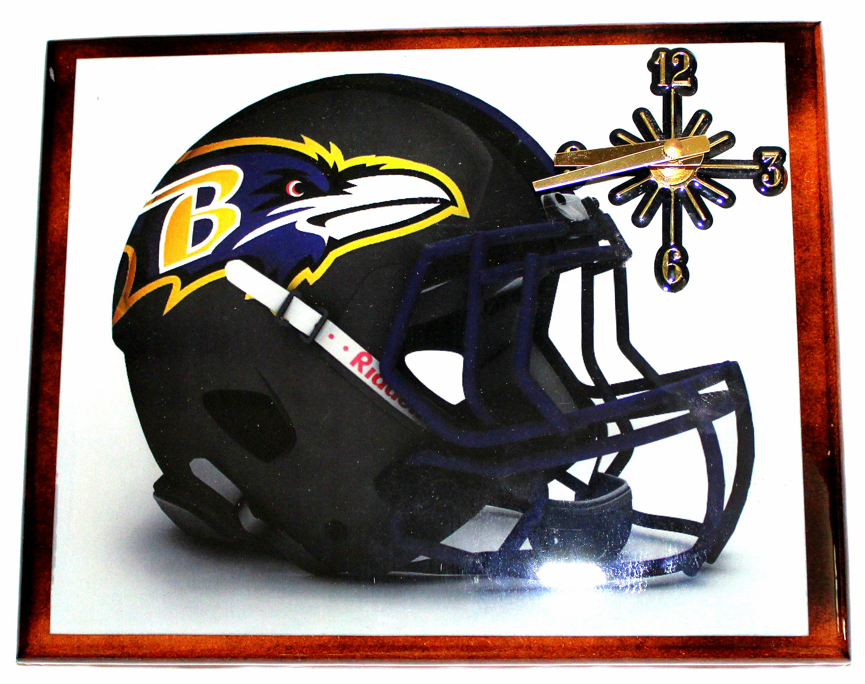 One Of A Kind NFL Baltimore Ravens Extreme Exclusive Collection Clock ...