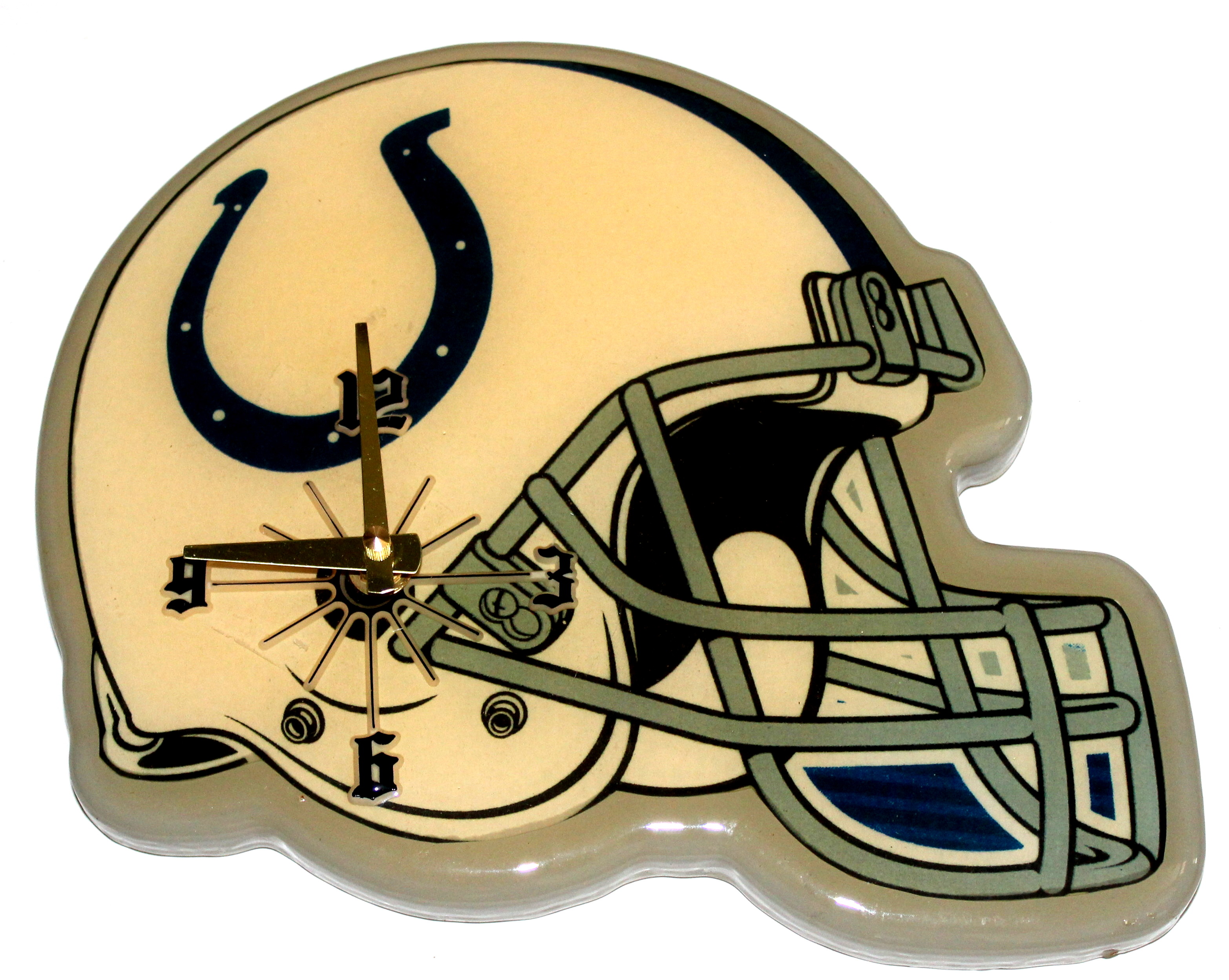 NFL Indianapolis Colts Helmet Wall Clock | Property Room