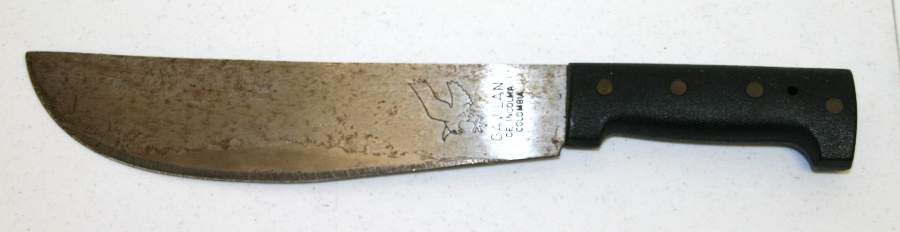 15'' Gavilan de Incolma Knife Made in Colombia With Sheath | Property Room