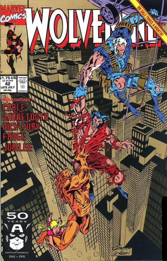 1991 Wolverine 42 Late July Issue- Marvel Comics | Property Room