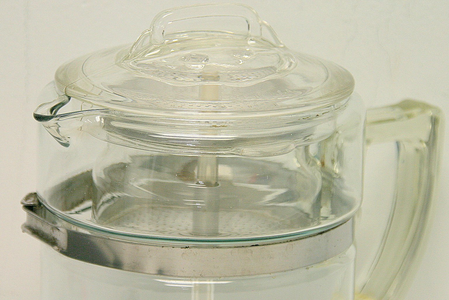 Vintage Antique Glass Coffe Percolator Circa 1960's | Property Room