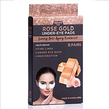 New AZURE Rose Gold Luxury Anti-Aging Under Eye Mask Patches – Lifting ...