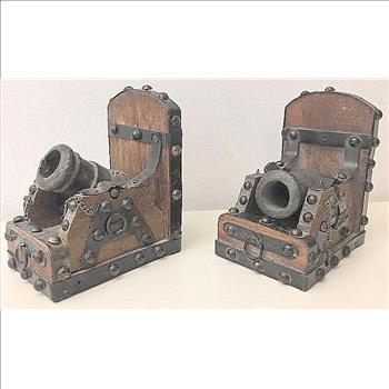 War Cannon Bookends Circa 1970´s | Property Room