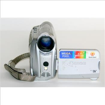 Collectible Canon ZR850 1MP MiniDV Camcorder with 35x Optical Zoom ...