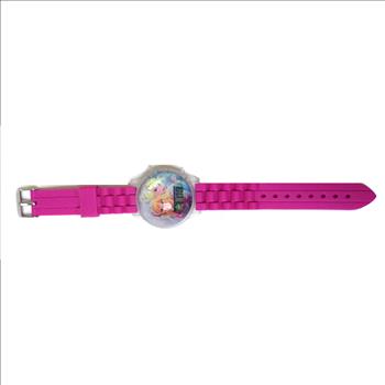 Disney Girls Frozen Anna and Elsa Light Up Snow-Globe Digital Pink ...