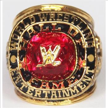 WWE 2004 Wrestling Replica Entertainment Hall Of Fame Championship Ring ...