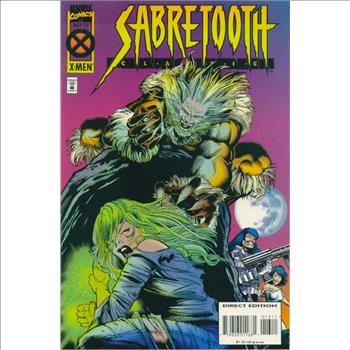 1995 Sabretooth Classic 13 May Issue - Marvel Comics | Property Room