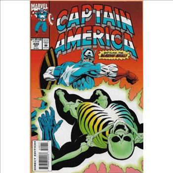 1993 Captain America 420 Oct - Marvel Comics | Property Room