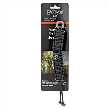 Adjustable Survival Fire Starter Paracord Bracelet Dark OLIVE ...