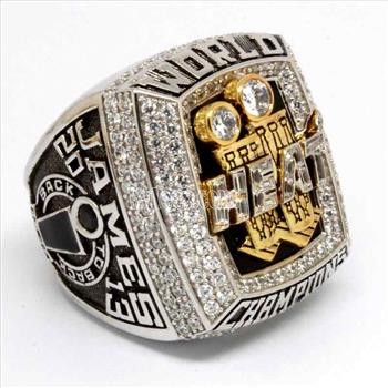 Lebron James 2012-13 NBA Championship Replica Ring Size 10 | Property Room