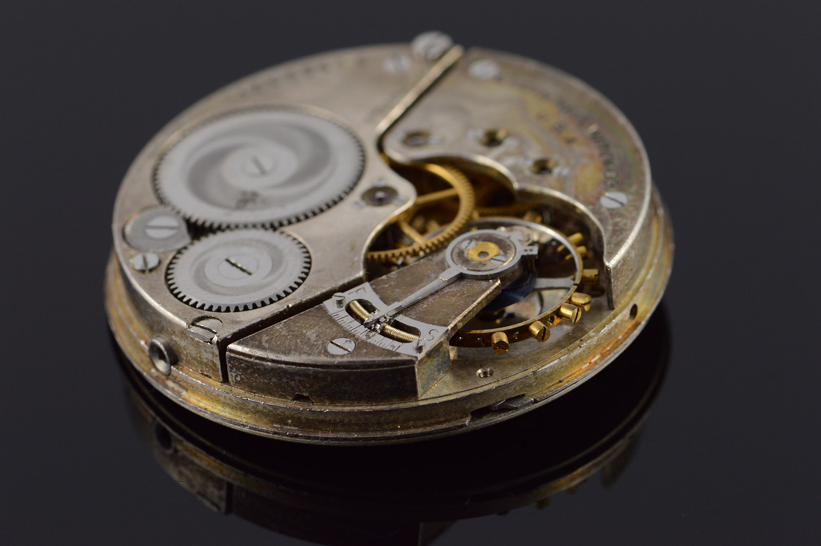 Elgin 1928 17 Jewel 16s Grade 387 Pocket Watch Movement | Property Room