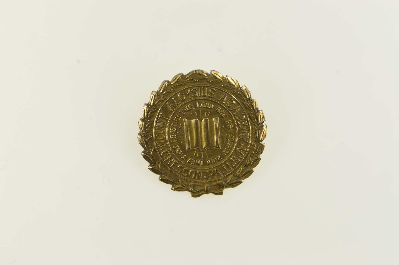 10K 1939 Mount Aloysius Academy College Yellow Gold Pin/Brooch ...