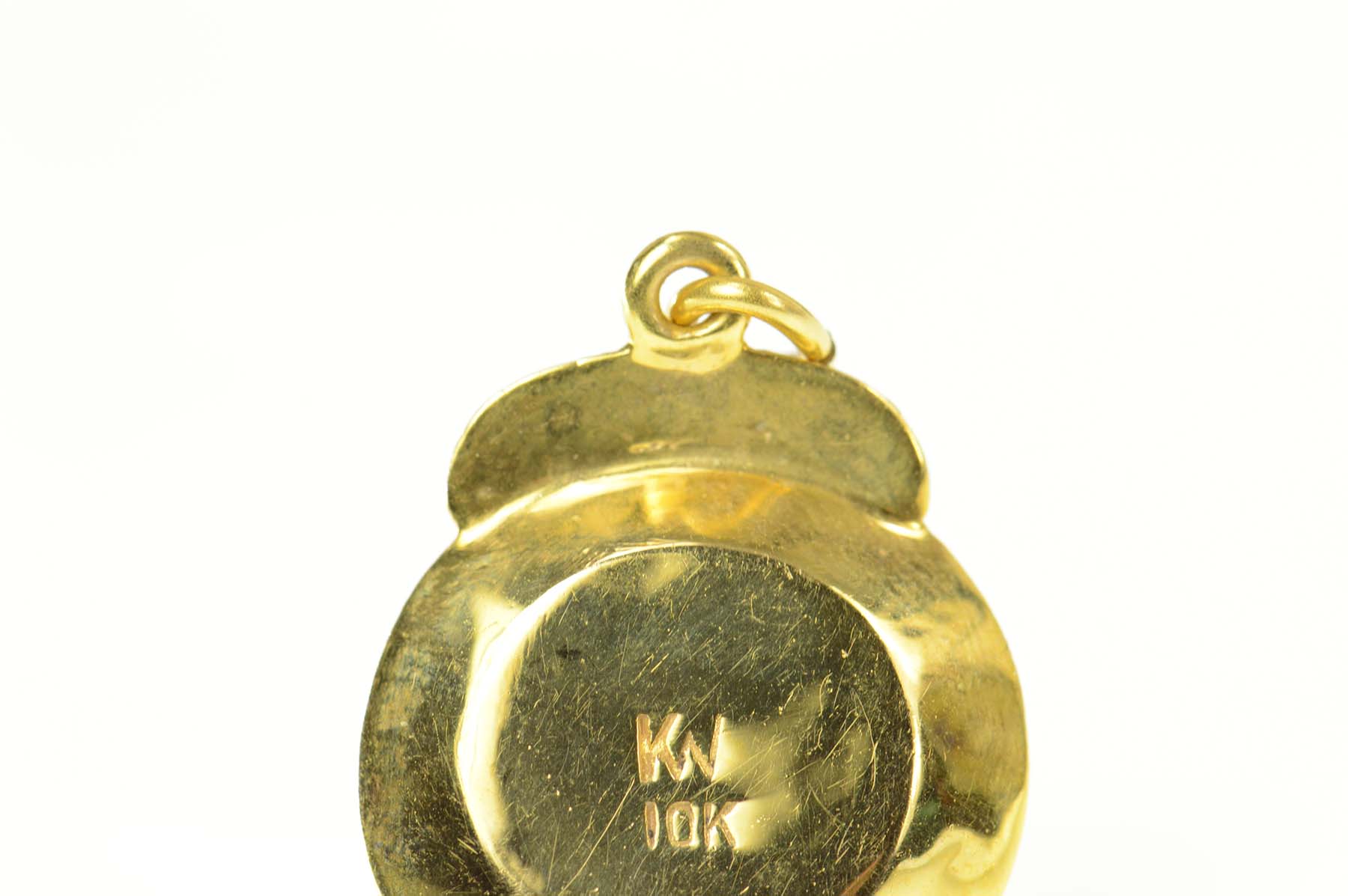 10K Alaska Gold Rush Prospector Sifter Yellow Gold Charm/Pendant ...