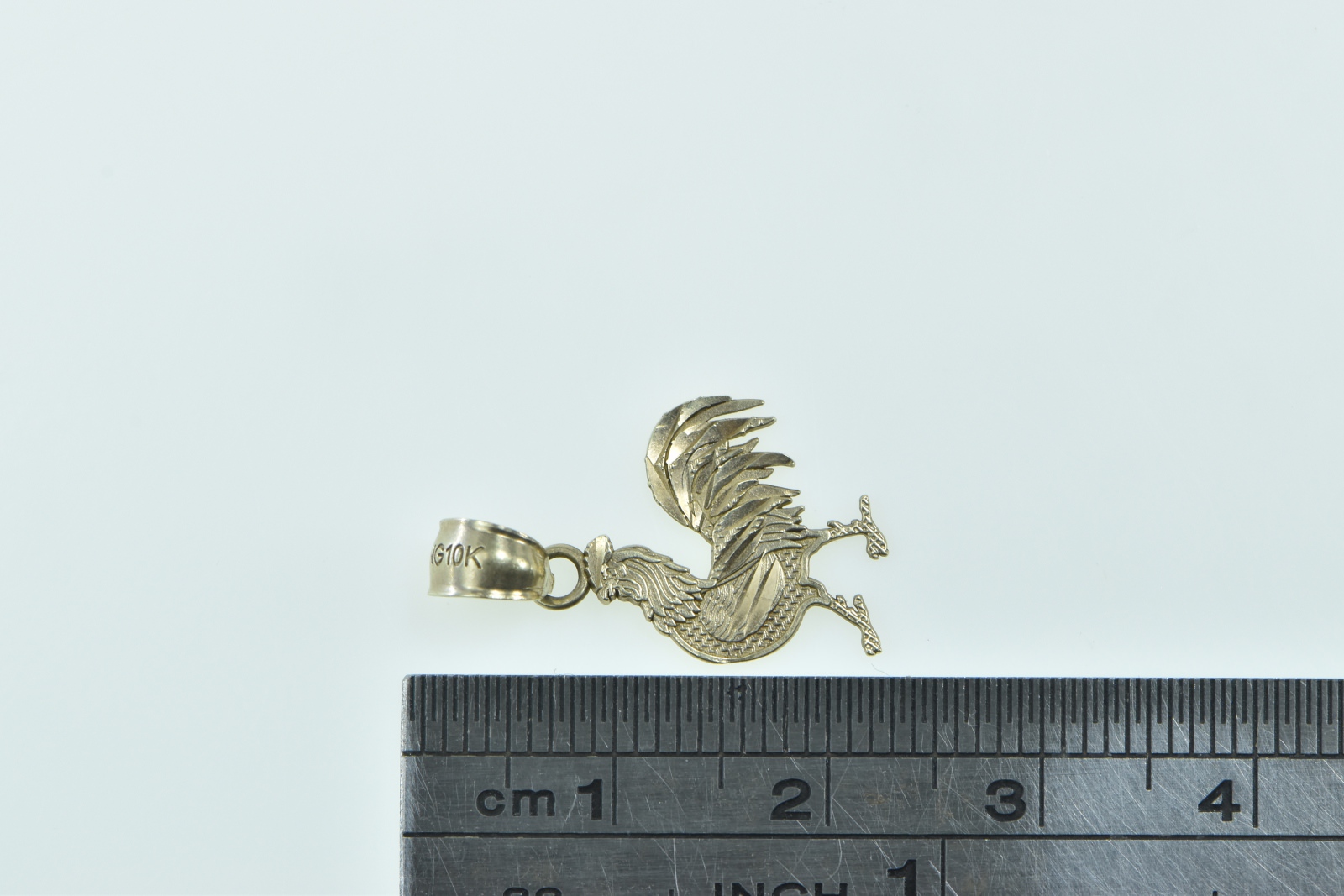 10K Carolina Gamecocks Logo Mascot Team Yellow Gold Charm/Pendant ...