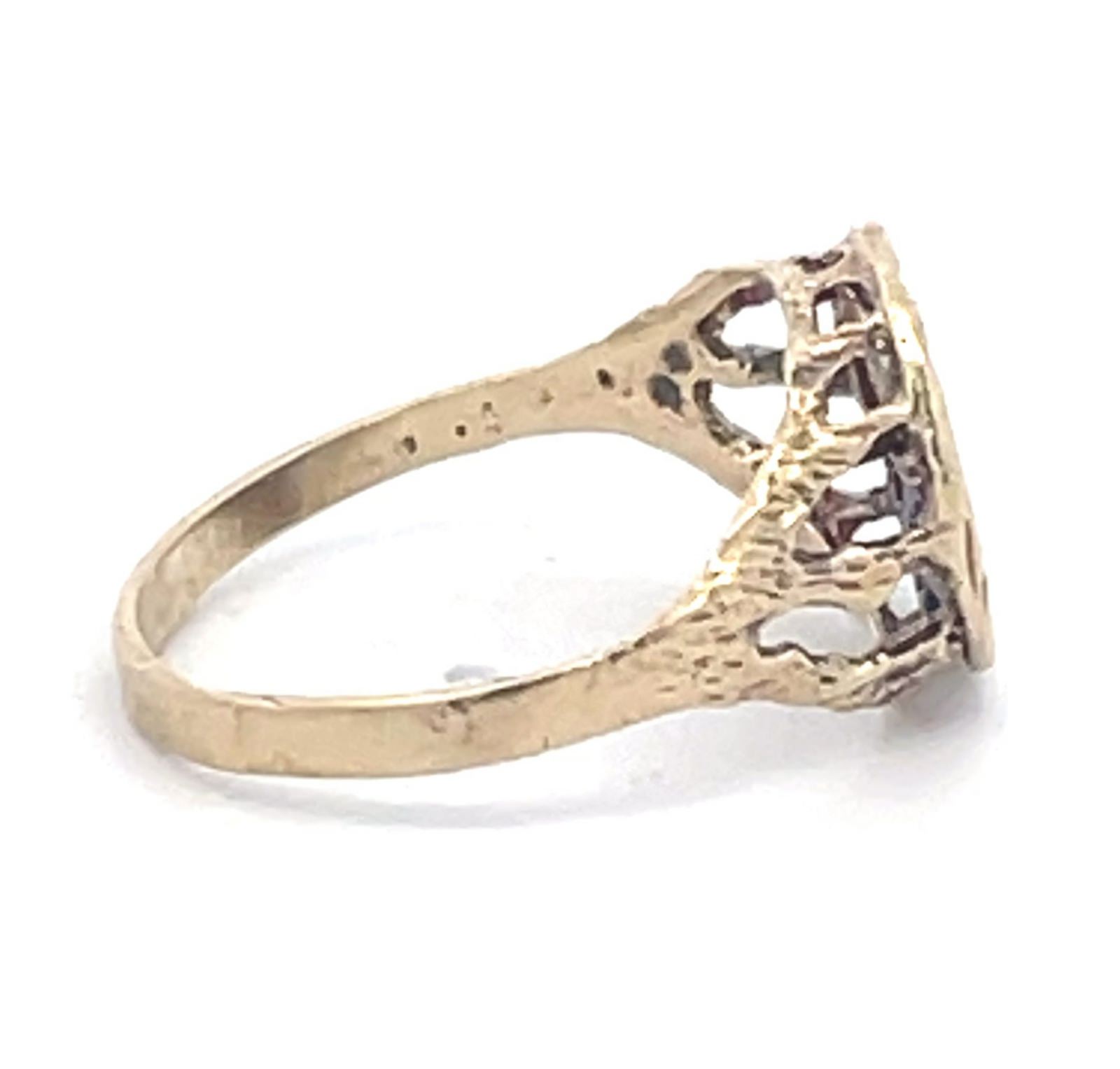 10K Chinese Panda Coin Tribute Vintage Yellow Gold Ring, Size 6.5 ...