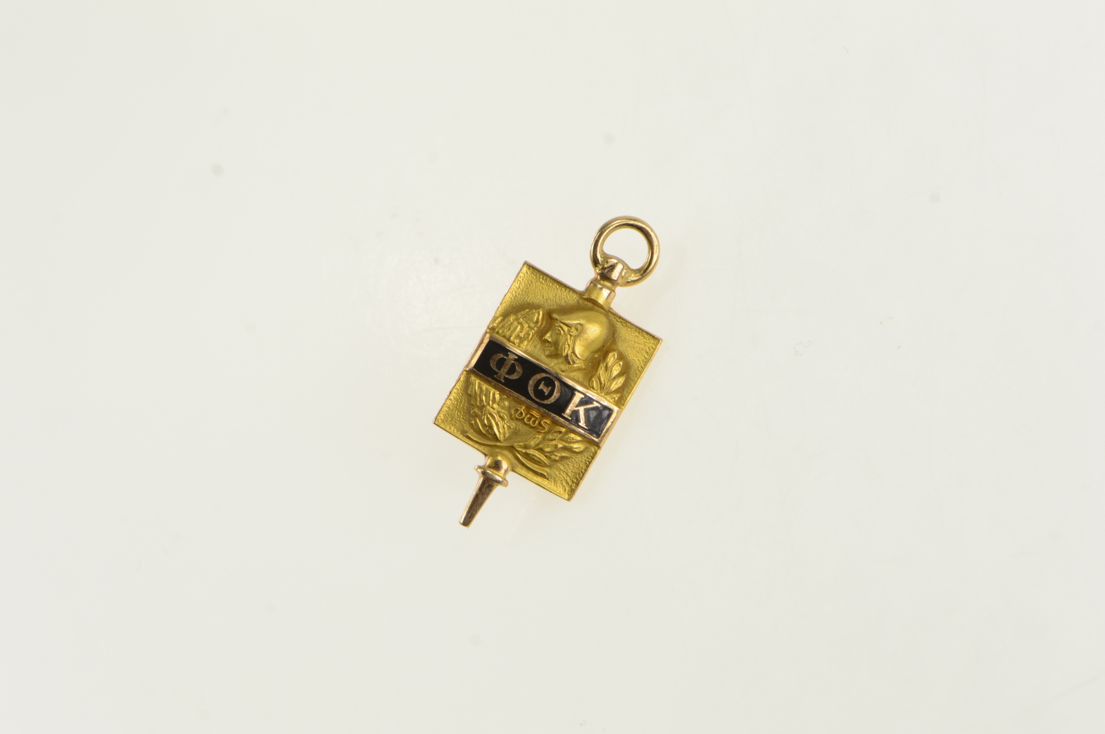 10K Phi Theta Kappa Enamel Fraternity Yellow Gold Pin/Brooch | Property ...