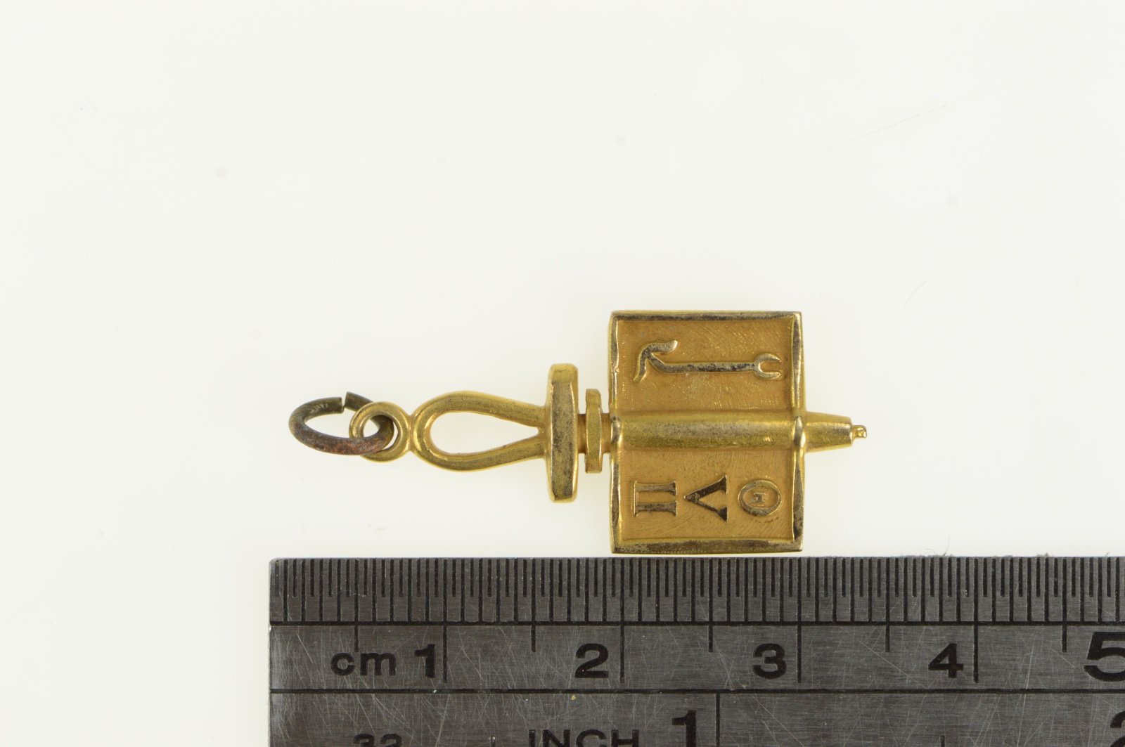 10K Pi Lambda Theta Education Honor Society Yellow Gold Charm/Pendant ...