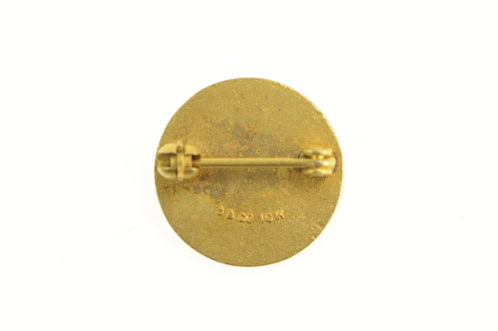 10K The Newspaper Guild Journalist Vintage Lapel Yellow Gold Pin/Brooch ...