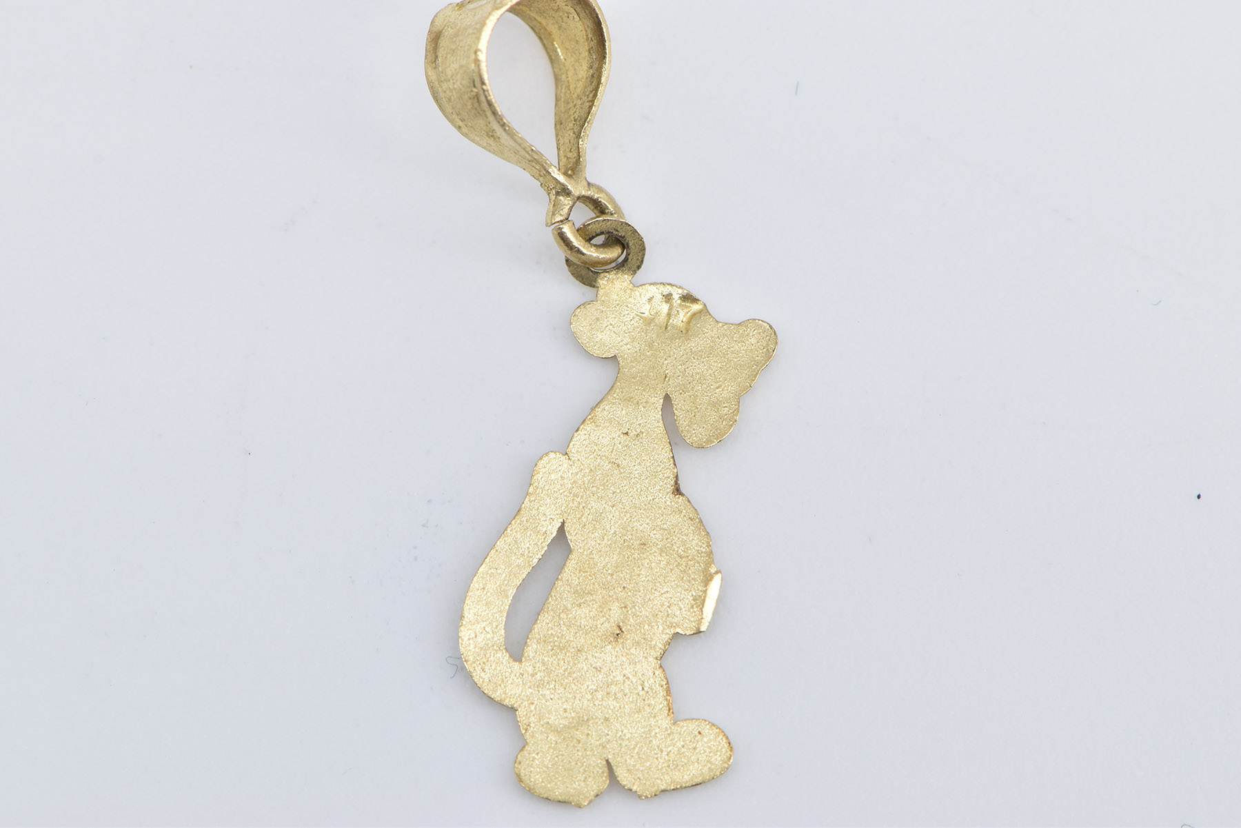 10K Tigger Winnie The Pooh Walt Disney Cartoon Yellow Gold Charm ...