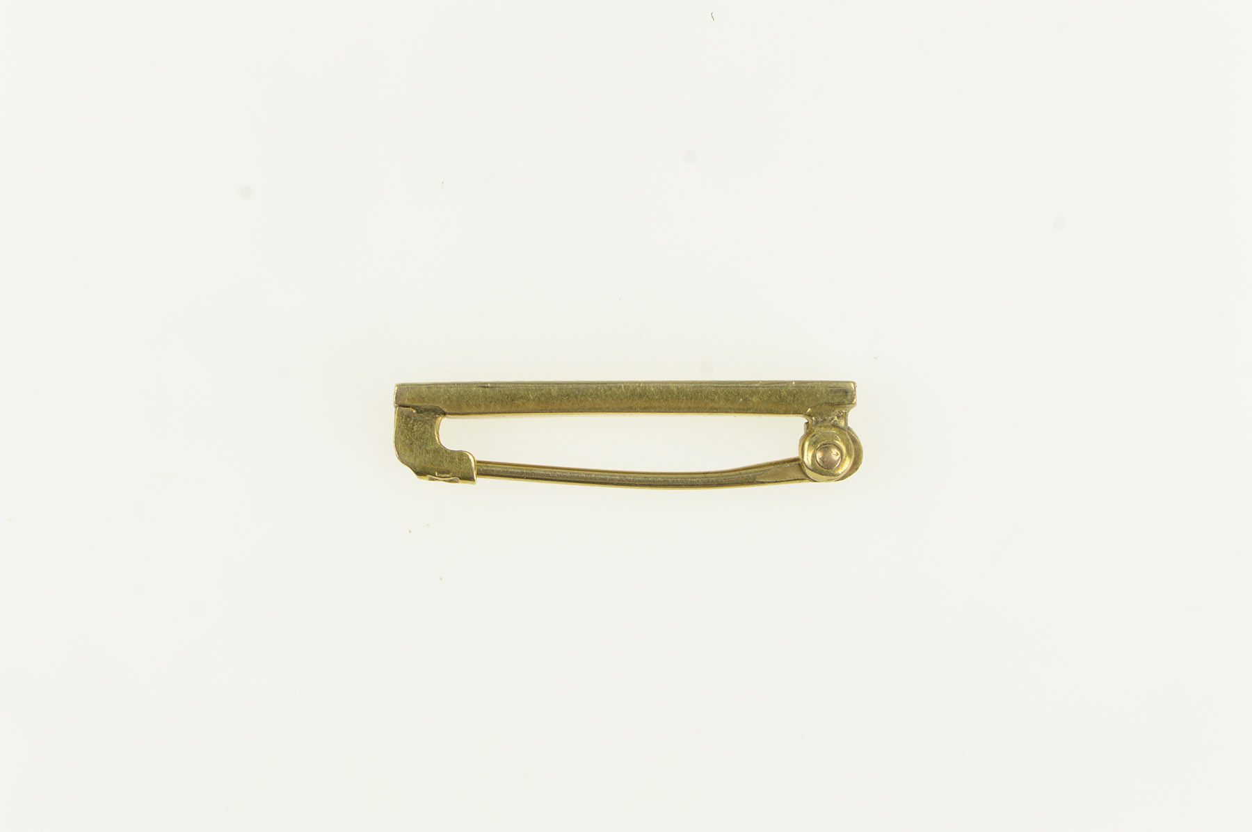 10K Vintage Bar Squared Pinstripe Bar Yellow Gold Pin/Brooch | Property ...